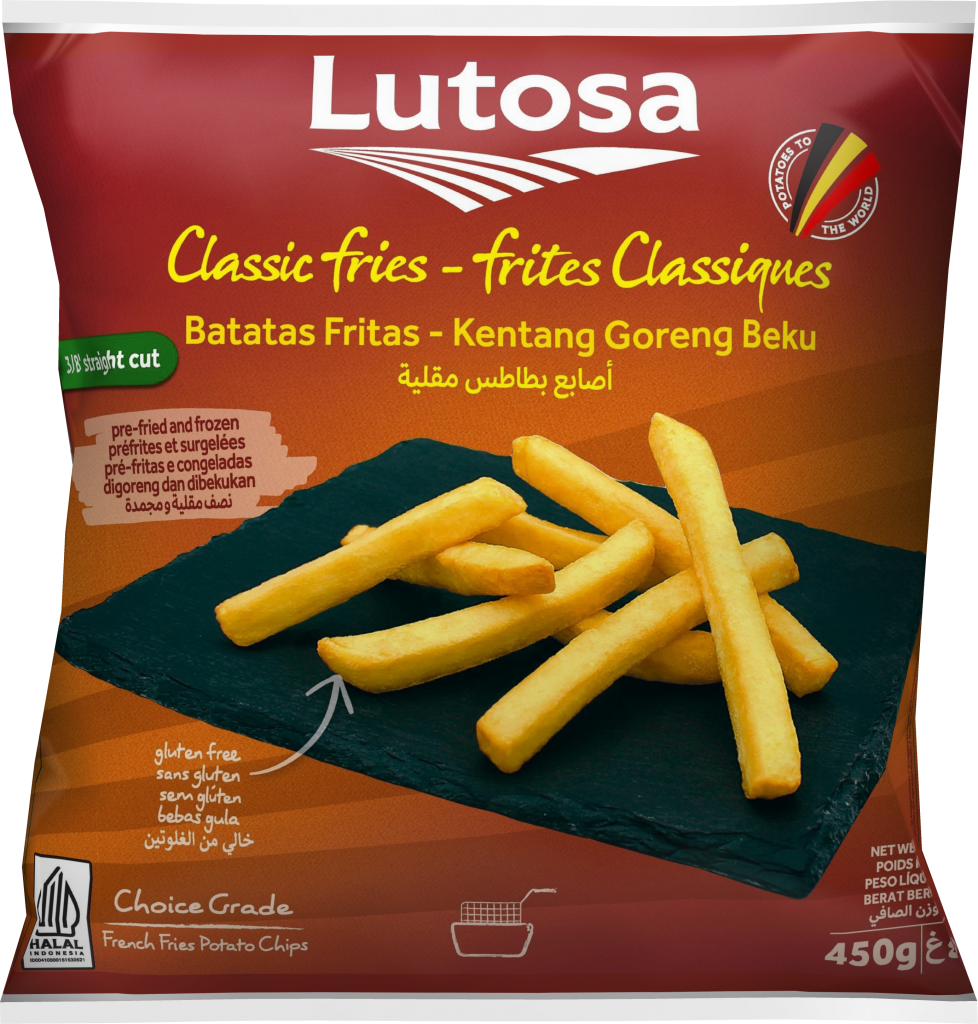 Convenience Food Ltd Eshop - Lutosa French Fries 10/10 - 450g