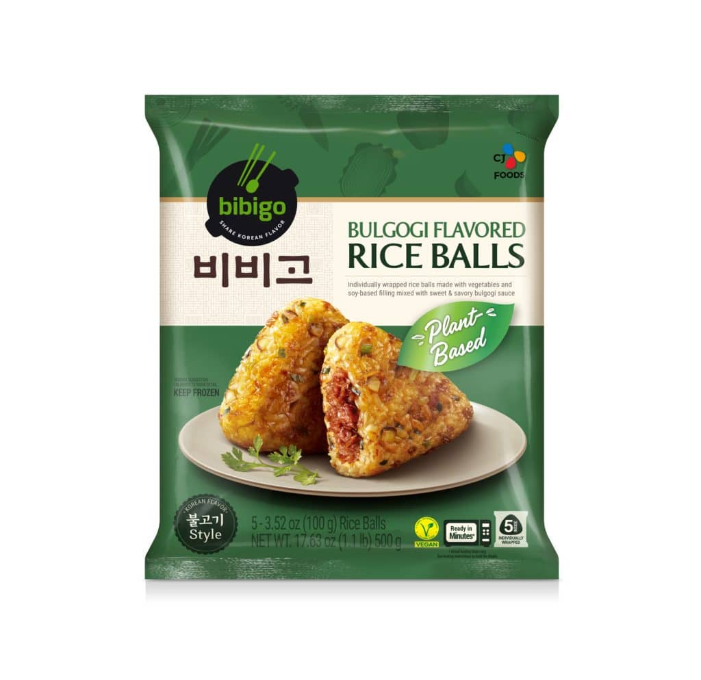 Convenience Food Ltd Eshop - Bibigo Plant Based Bulgogi Rice Ball 500g