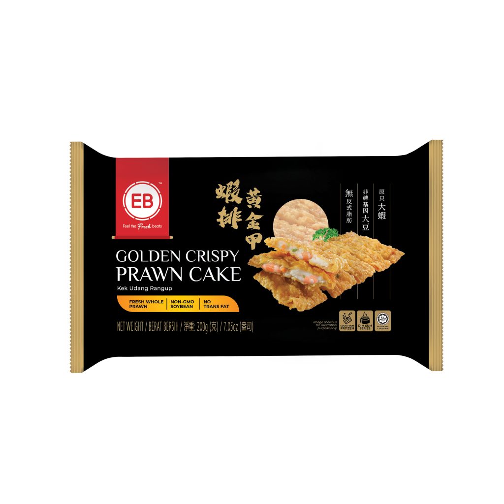 EB Golden Crispy Prawn Cake 200g