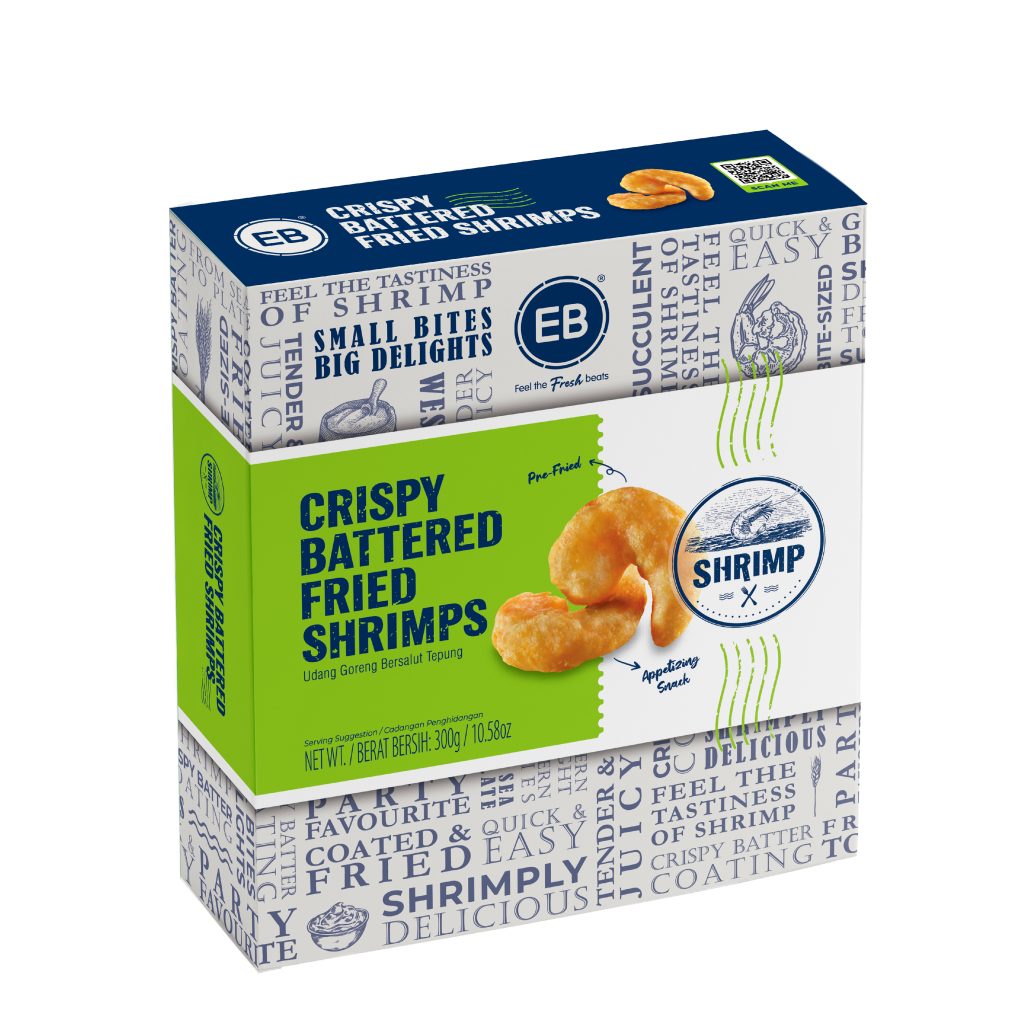 EB Crispy Battered Fried Shrimps 300g