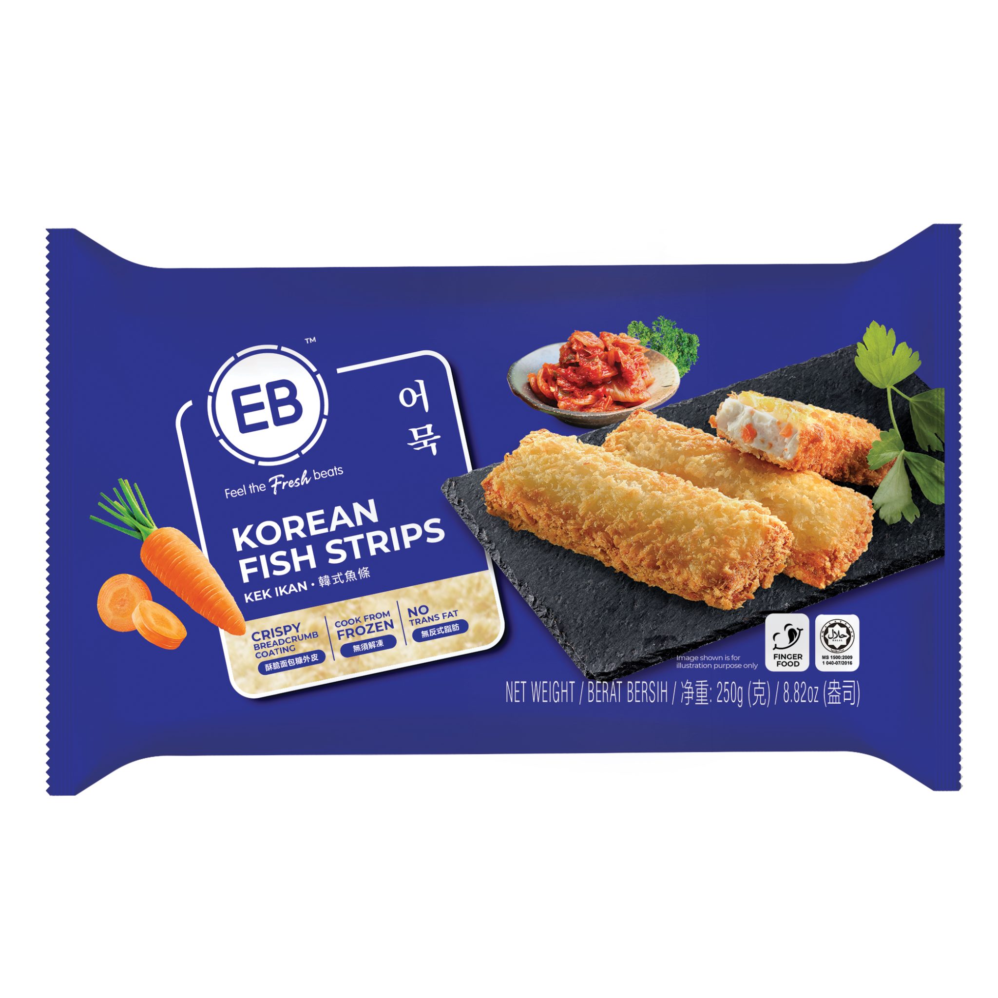 EB Korean Fish Strips 250g