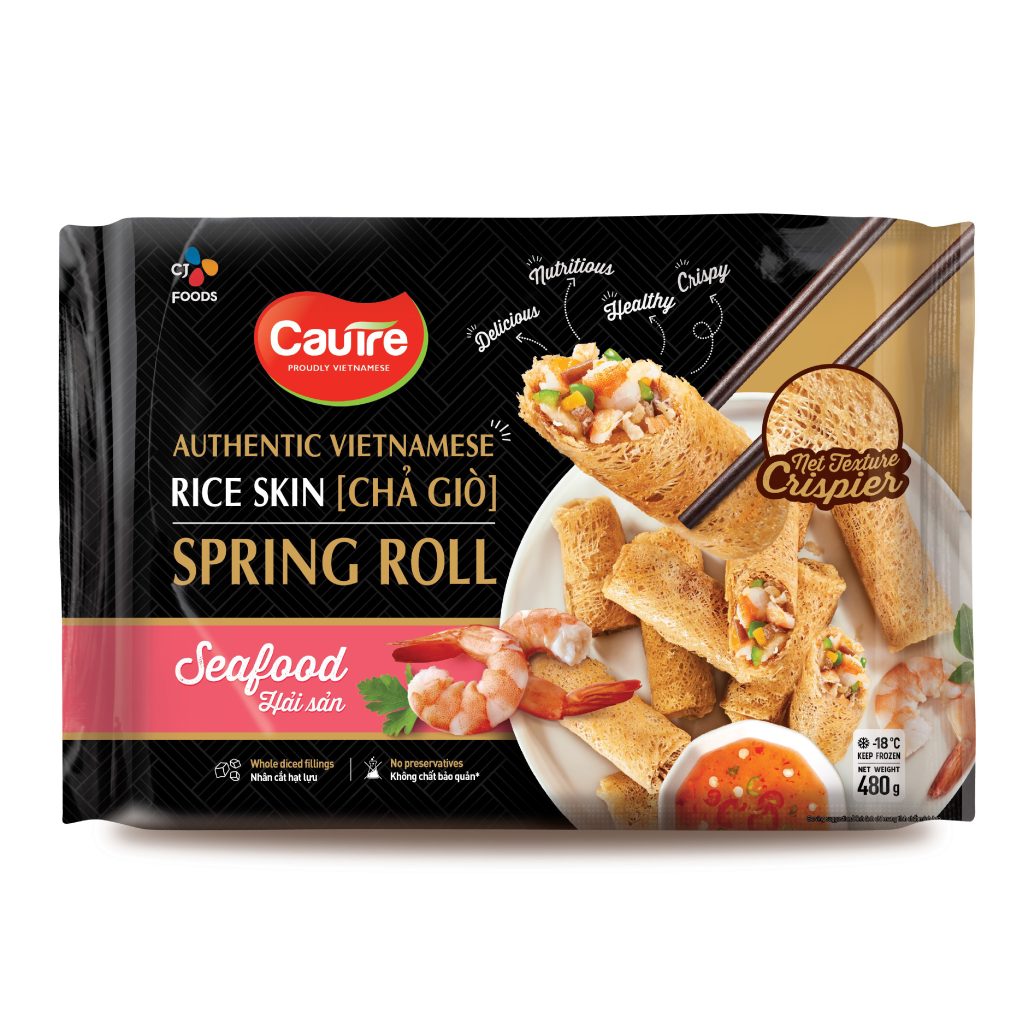Convenience Food Ltd Eshop - CJ Net Spring Roll Seafood 480g